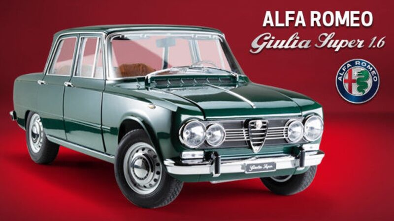 ALFA ROMEO GIULIA SUPER 1.6 in edicola! - Edicola Amica - Collezioni in ...