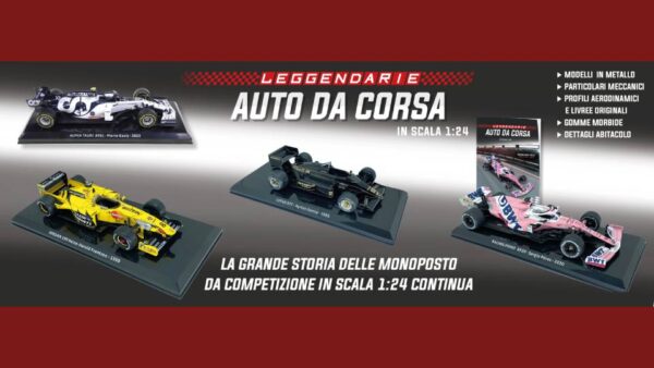 LEGGENDARIE AUTO DA CORSA in edicola! - Edicola Amica - Collezioni in ...